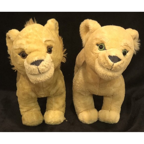 Disney | Toys | Simba Nala Talking Animated Standing 3 Plush Disney ...